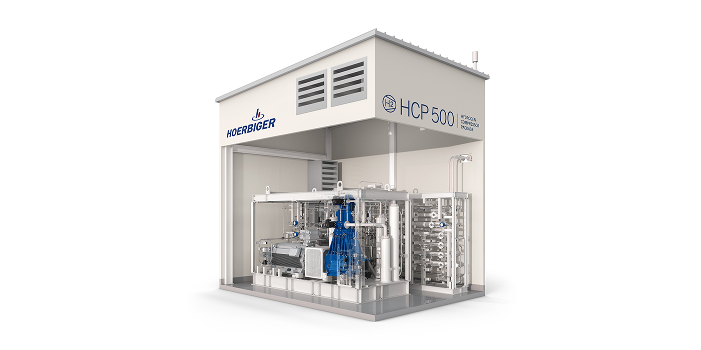 HCP 500 — Hydrogen Compressor Package from HOERBIGER - hoerbiger.com